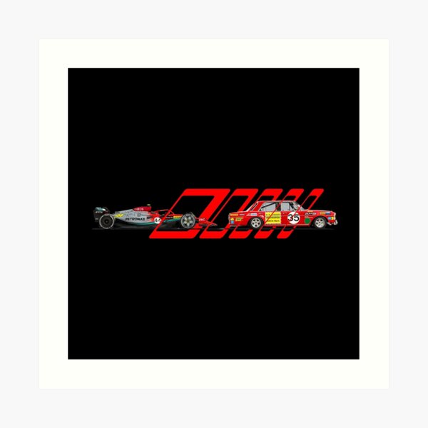 "Mercedes F1 2022 Belgian GP Special Livery - Red Pig v2" Art Print for ...