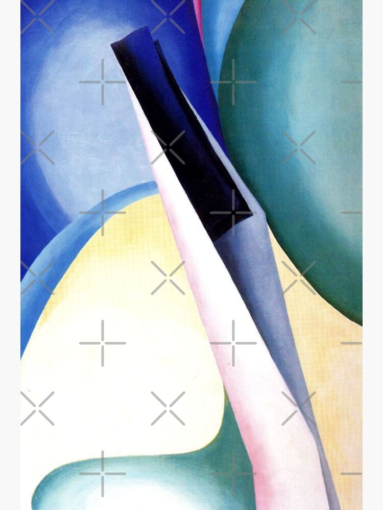 "Georgia O'Keeffe Black Spot" Sticker for Sale by TeeARTHY | Redbubble