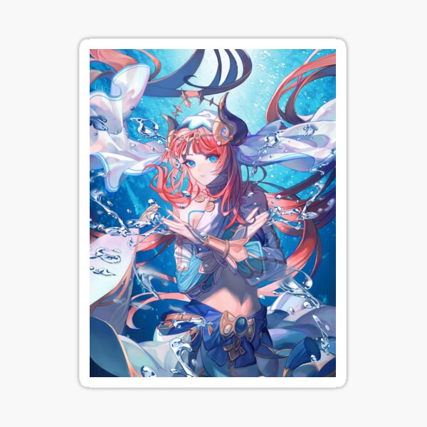 "Nilou - Latest Artwork - Genshin Impact" Sticker for Sale by ...