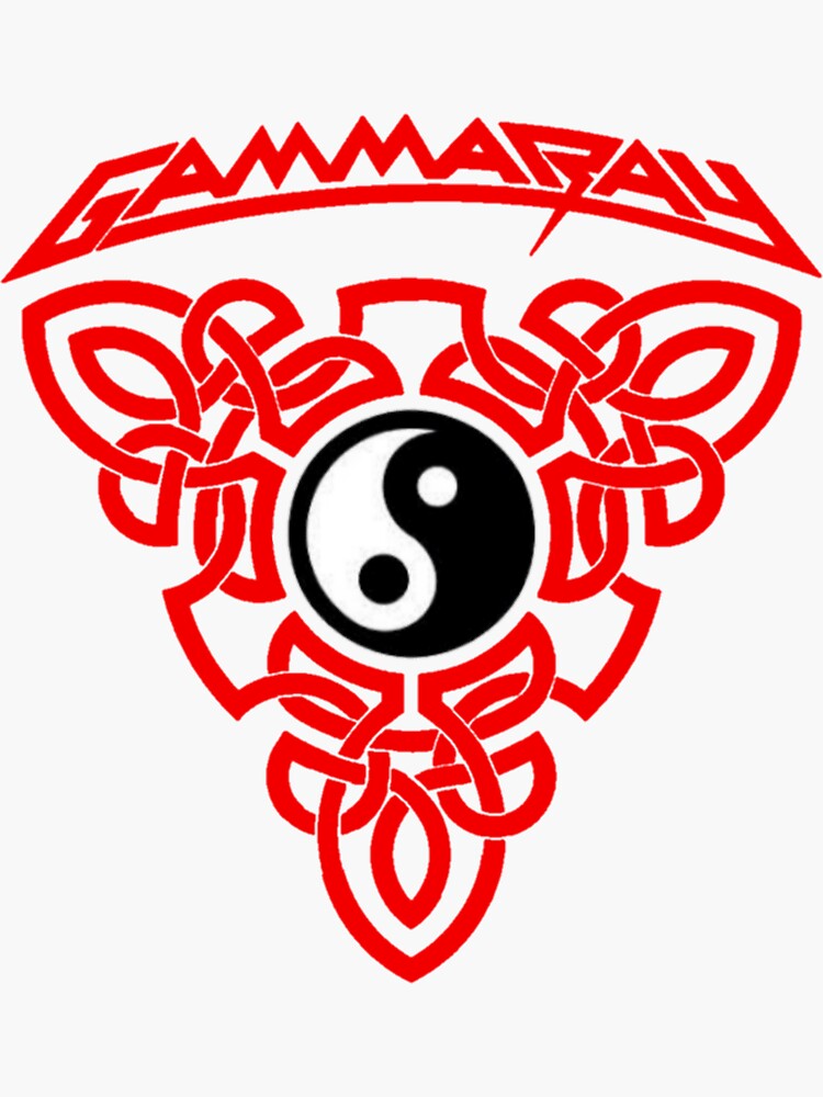 "best selling speed gamma ray band power metal music tour logo" Sticker ...