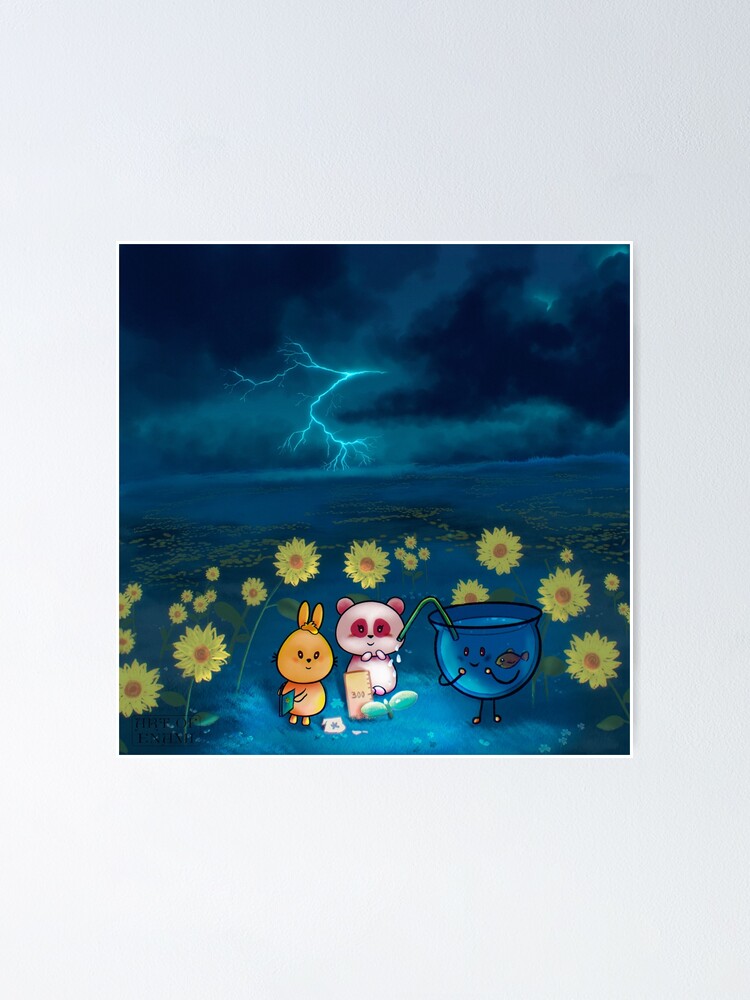"Cute nightmare" Poster for Sale by Art-of-Enami | Redbubble