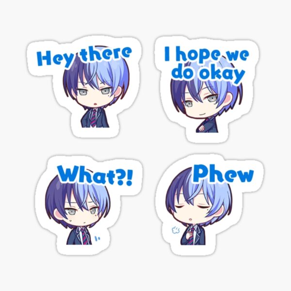 Toya Aoyagi Set 1 Sticker For Sale By Oyasuminana Redbubble