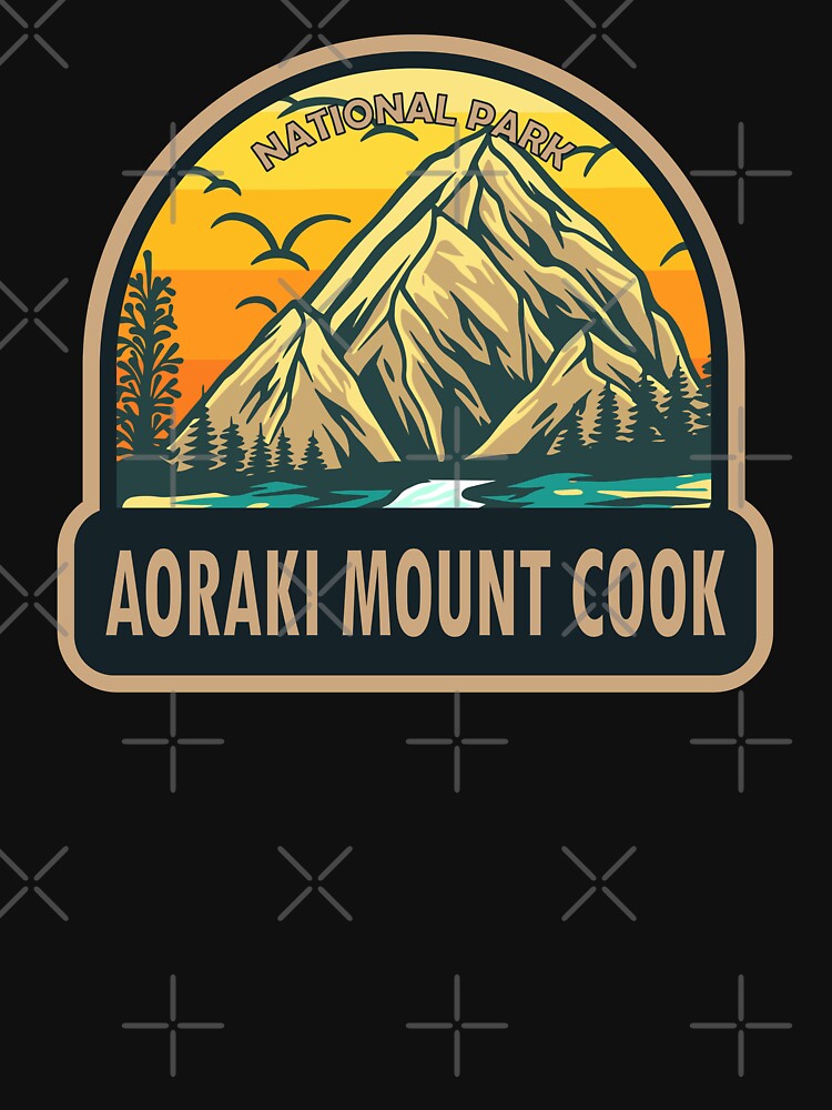 "Aoraki Mount Cook National Park New Zealand" T-shirt for Sale by ...