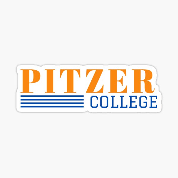 "Pitzer College" Sticker for Sale by collegeAnduniv | Redbubble