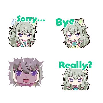 " Nene Kusanagi Set 3" Sticker for Sale by oyasuminana | Redbubble