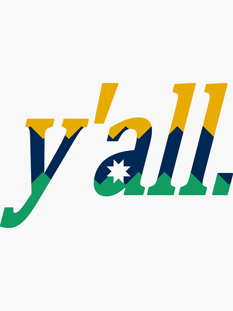 "Appalachian y'all" Sticker for Sale by Hollerism | Redbubble