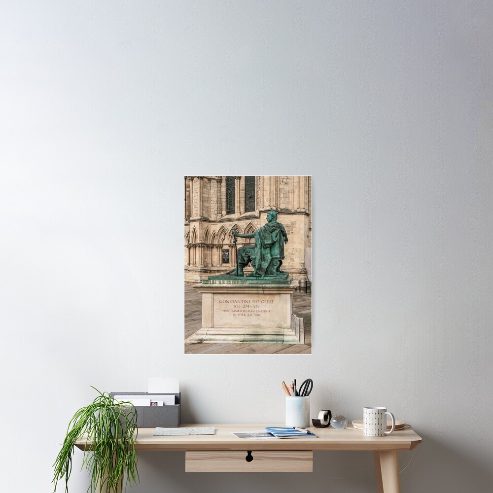 "Roman Emperor Constantine The Great" Poster for Sale by StephenRphoto ...