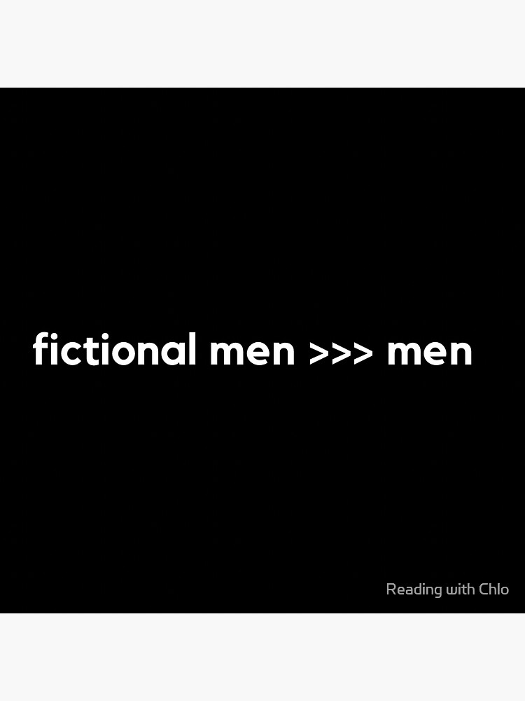"Fictional men >>" Sticker for Sale by Ritchie123 | Redbubble