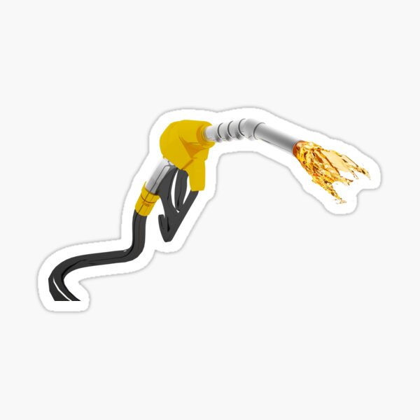 "Fuel Pump." Sticker for Sale by HakanKACAR2014 | Redbubble