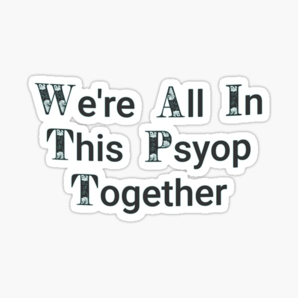 Psyop Merch & Gifts for Sale | Redbubble