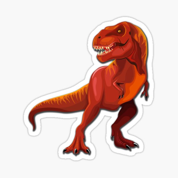 "Tyrannosaurus rex" Sticker for Sale by SUNDigital123 | Redbubble