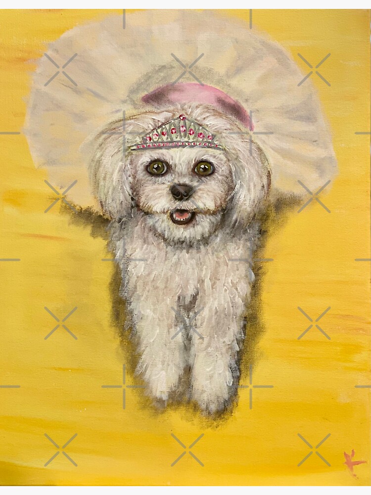 "Princess Pup" Sticker for Sale by Art-4-Laughs | Redbubble