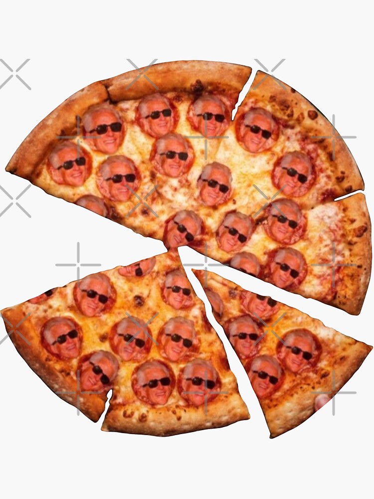 "Mathew modine pizza “papa-roni”" Sticker for Sale by Haydenleashop ...