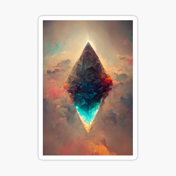"Reality Shard" Sticker for Sale by Flexure | Redbubble