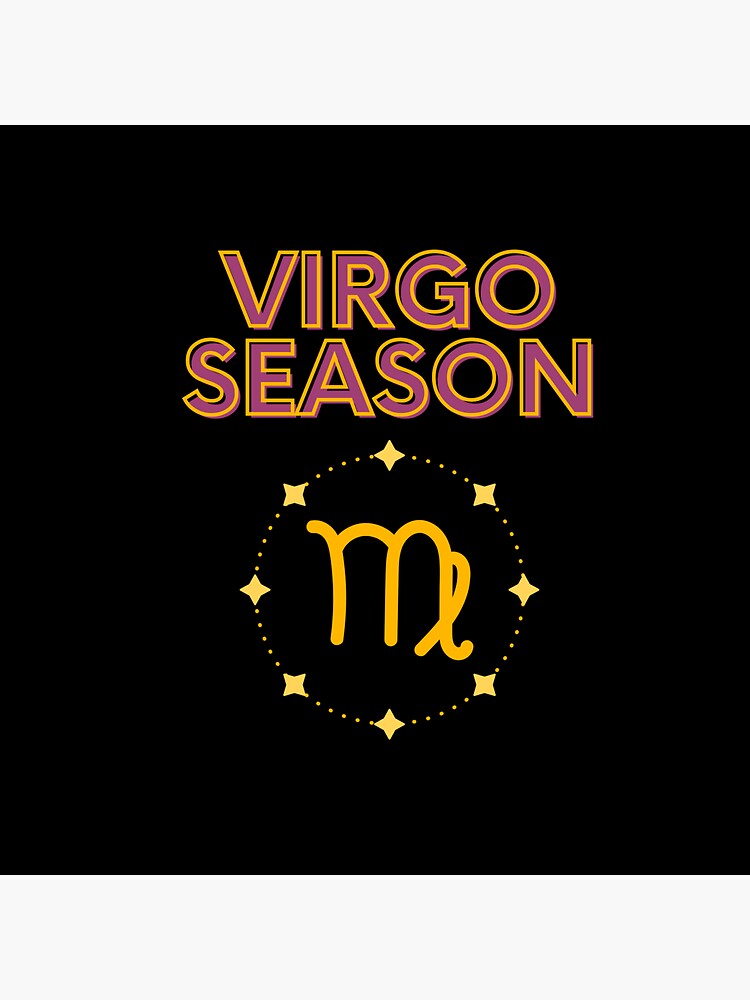 "Virgo Season" Sticker for Sale by DesignedbyNBS | Redbubble