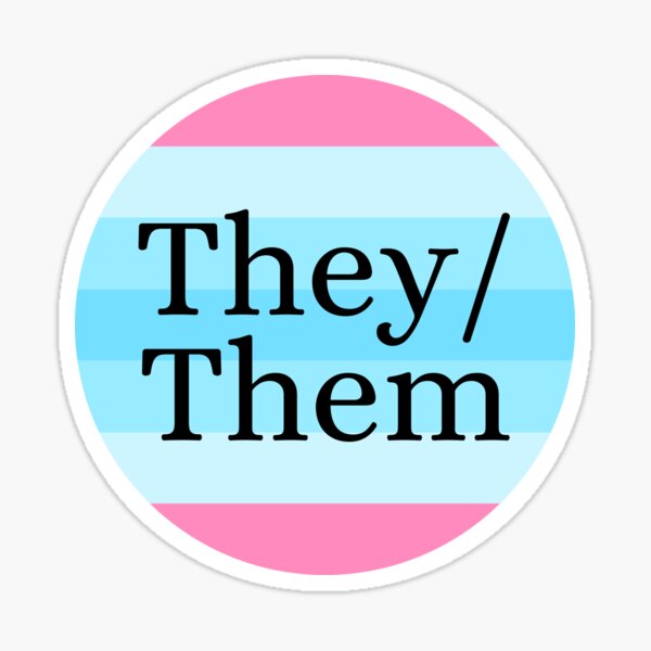 "They Them Transmasculine Pronoun Transmasc Gender Identity Pin ...