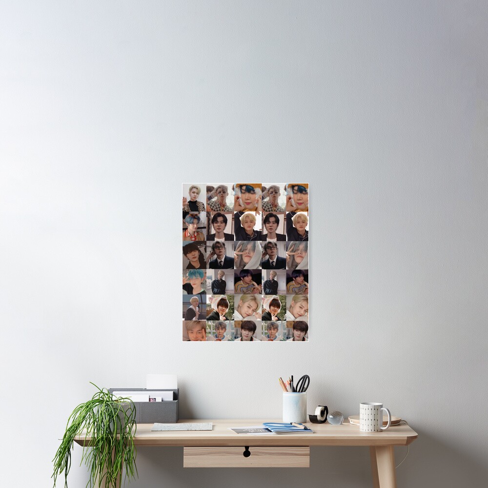 "TXT Yeonjun collage" Poster for Sale by ailatimis | Redbubble