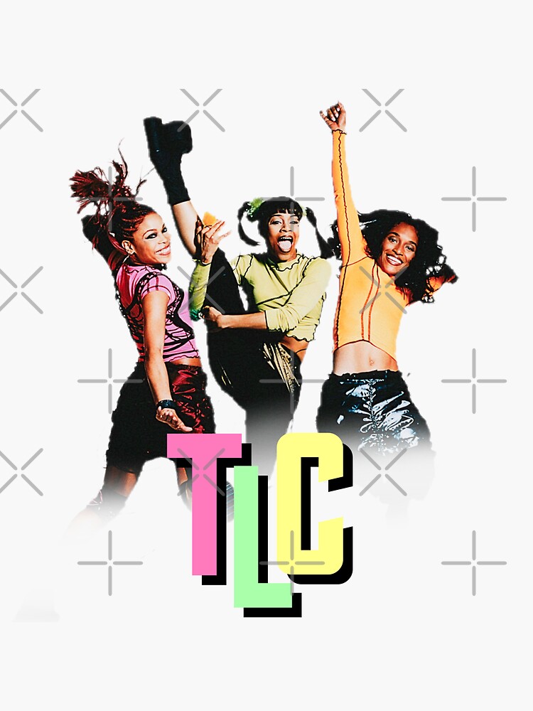 "TLC" Sticker for Sale by McDolphinJuice | Redbubble