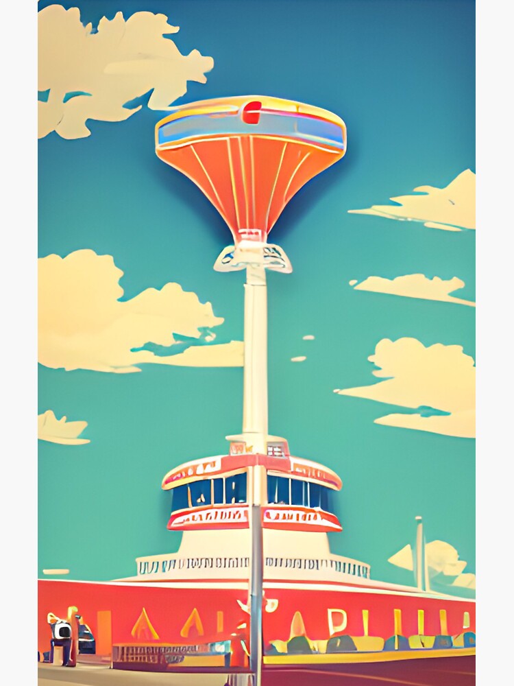 "Control Tower" Sticker for Sale by FNA-Designs | Redbubble