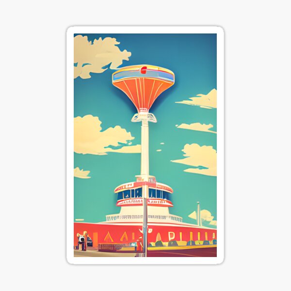 "Control Tower" Sticker for Sale by FNA-Designs | Redbubble