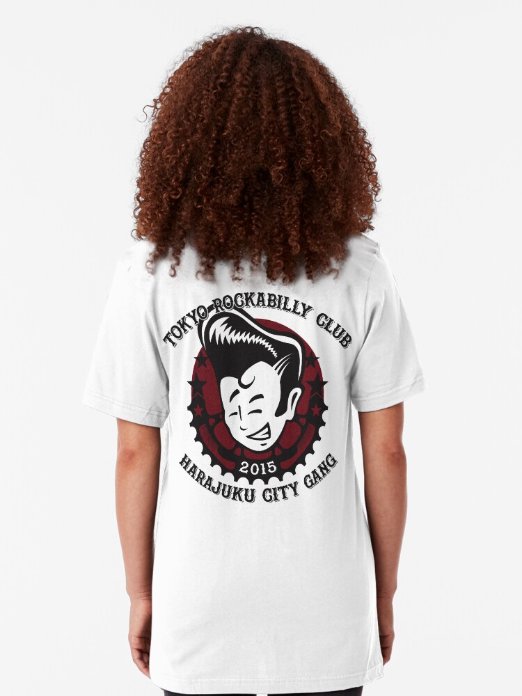 "Tokyo Rockabilly Club" T-shirt by bigbraingirl | Redbubble