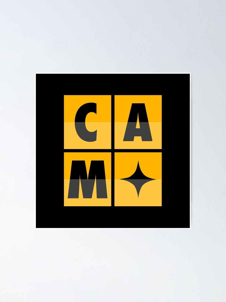 "CAM (*ORIGINAL DESIGN*)" Poster for Sale by crowbarr | Redbubble