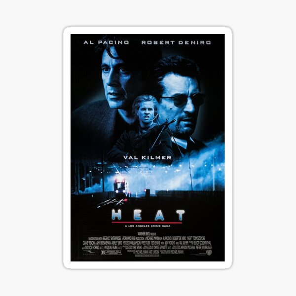 "Funny Gift For Heat Heat Director Movie Vintage Photograp" Sticker for ...