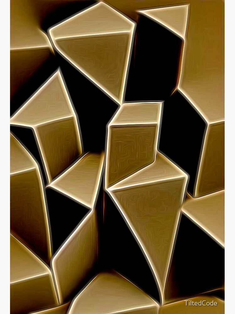 "The Geometry Of Things" Sticker for Sale by TiltedCode | Redbubble