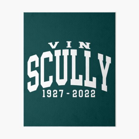 "Remembering Vin Scully, all-time great broadcaster " Art Board Print ...