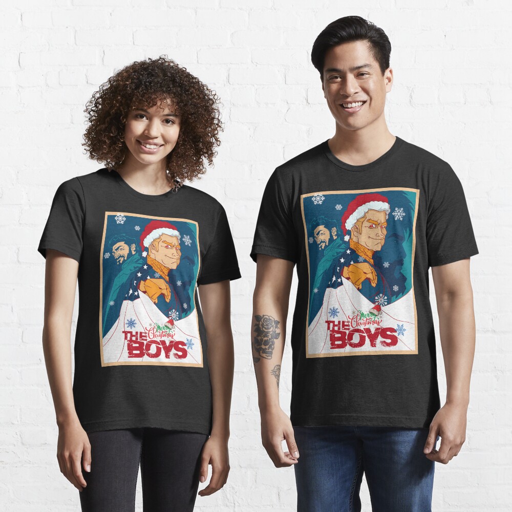 "homelander the boys merry christmas" T-shirt for Sale by ...