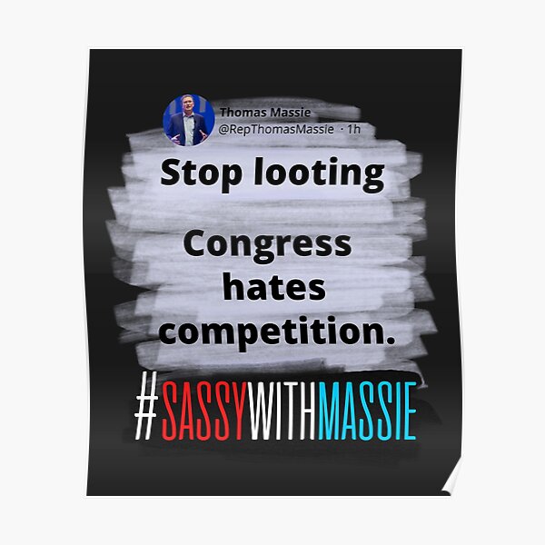 ""Stop Looting, Congress Hates Competition" - #SassieWithMassie Tweet ...