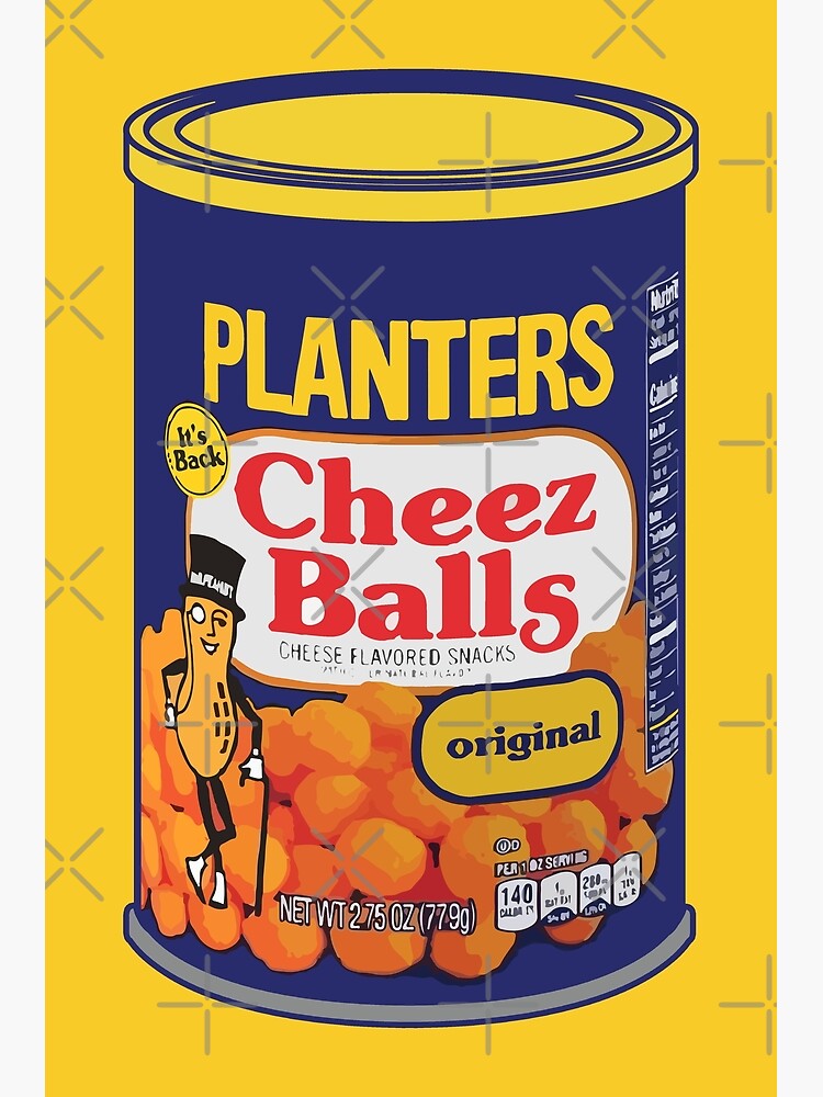 "Vintage Cheese Balls Cheese Puffs Snacks" Poster for Sale by ...