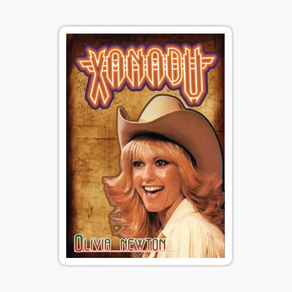 "olivia newton john xanadu special edition collection" Sticker for Sale ...
