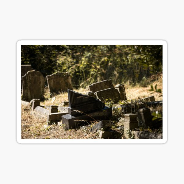 "Forgotten Graveyard" Sticker for Sale by jdkdavies | Redbubble