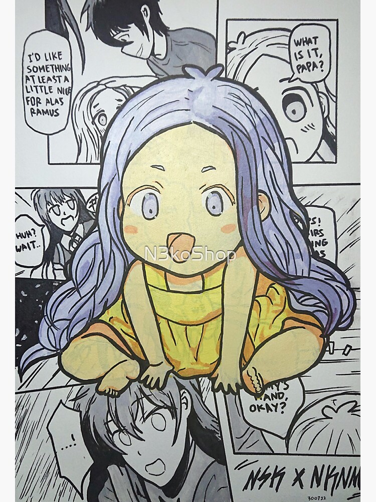 "Alas Ramus Hand Drawing Full Colour" Sticker for Sale by N3koShop ...