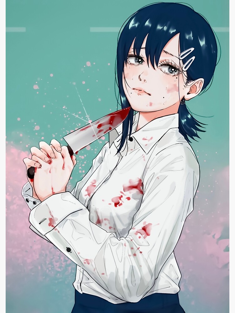 "Higashiyama Kobeni Chainsaw Man Artwork For Fan" Art Print for Sale by ...