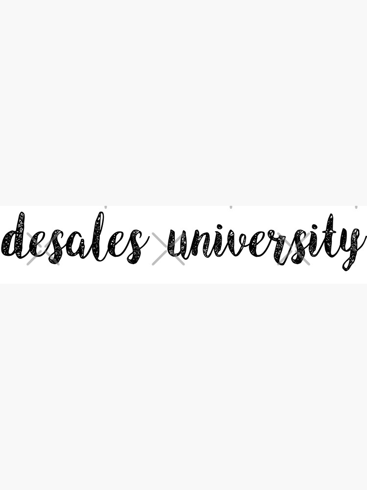 "desales university cursive handwriting" Poster for Sale by ari-yen ...