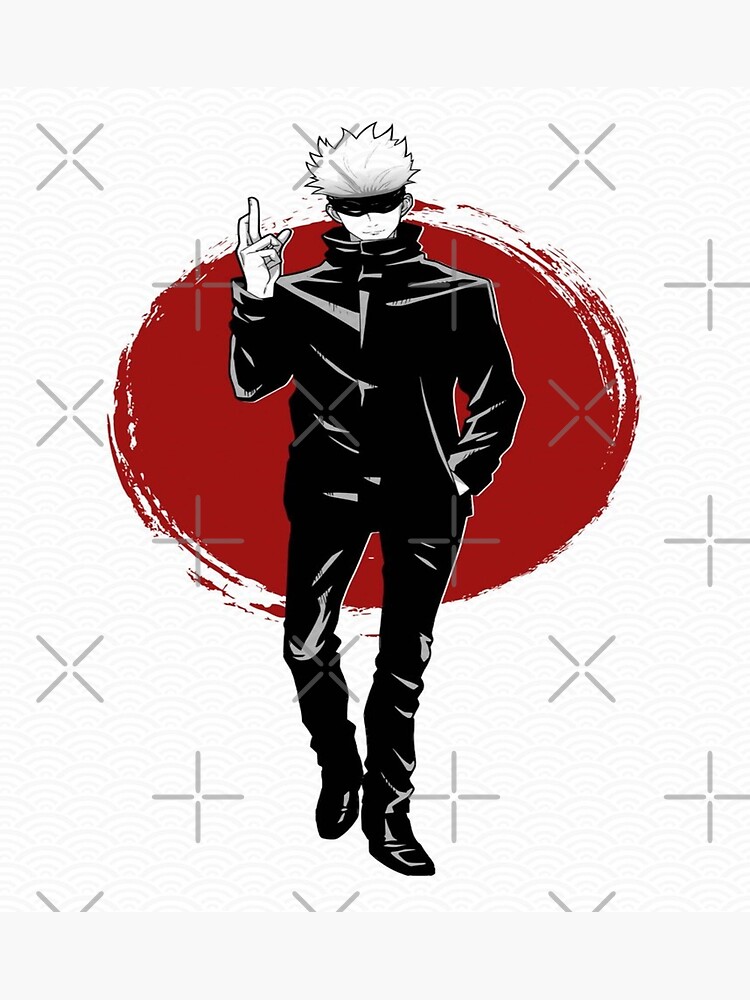 "Jujutsu Kaisen Satoru Gojo" Art Print for Sale by Jeefart | Redbubble