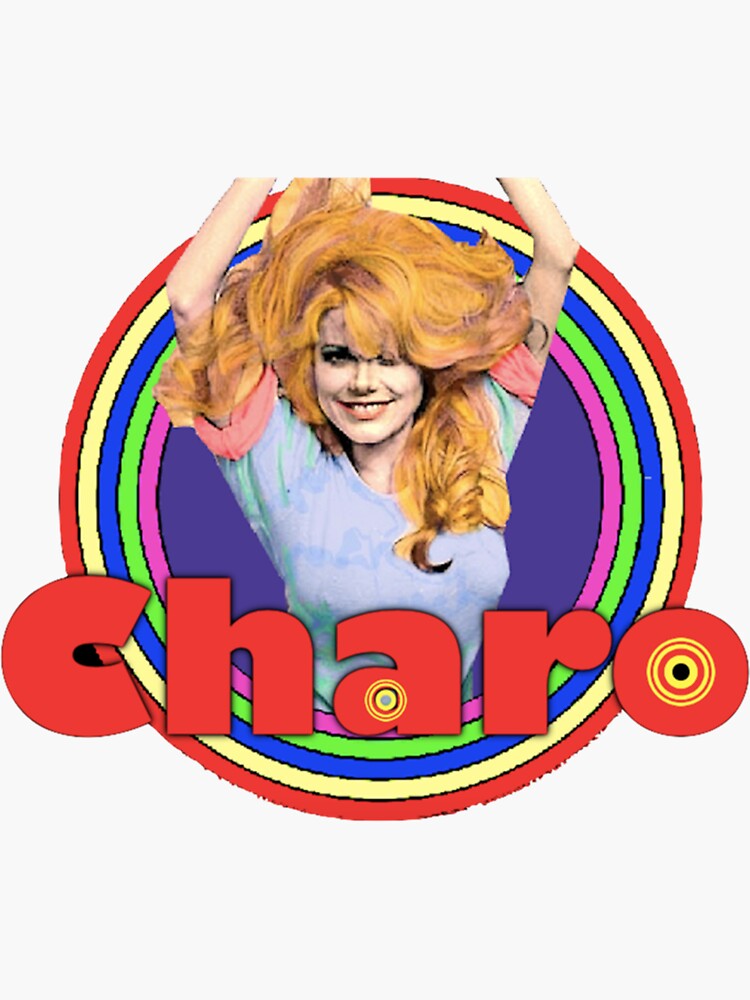 "CHARO latin singer performer actress" Sticker for Sale by SavannaHills ...