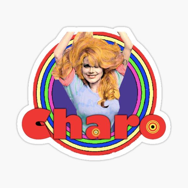 "CHARO latin singer performer actress" Sticker for Sale by SavannaHills ...