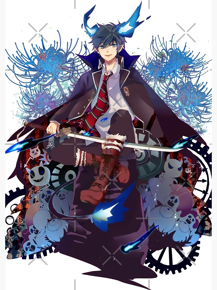 "Rin Okumura Blue Exorcist Drawing For Otaku" Poster for Sale by ...