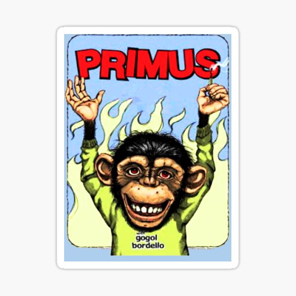 "Baby Monkey Primus" Sticker for Sale by hills17 | Redbubble