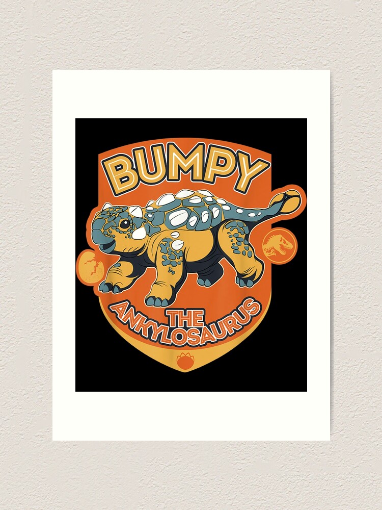 "Camp Cretaceous Bumpy The Ankylosaurus" Art Print for Sale by ...