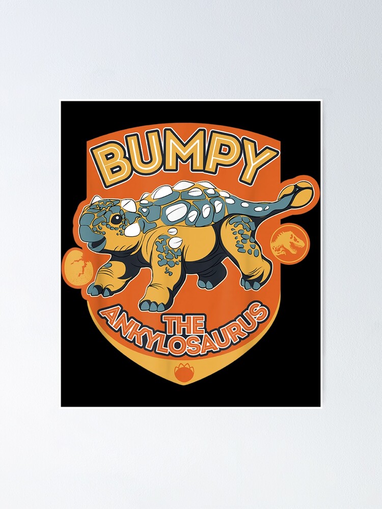 Póster «Campamento Cretácico Bumpy El Ankylosaurus» de TarynAbbott ...