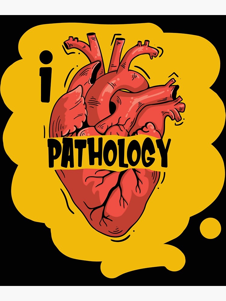 Pathology Heart, I Love Pathology Premium Matte Vertical Poster sold by ...