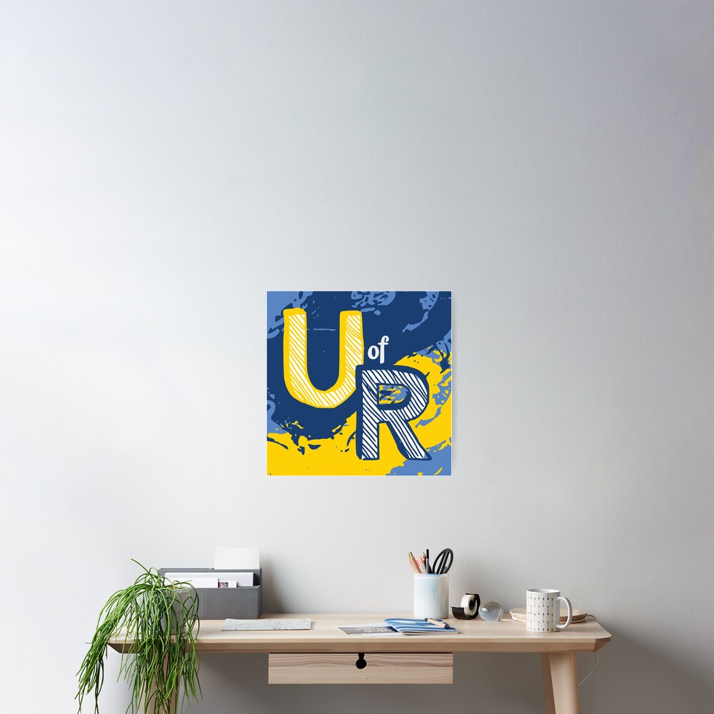 "University of Rochester logo" Poster by platyopus | Redbubble