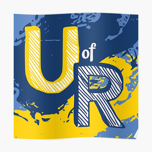 "University of Rochester logo" Poster by platyopus | Redbubble