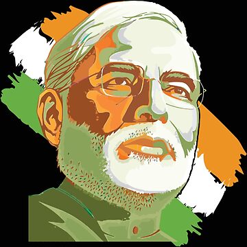 "Narendra Modi India" Sticker for Sale by Maleeshope | Redbubble