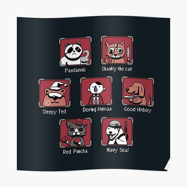 "Video Game Characters" Poster by tobiasfonseca | Redbubble