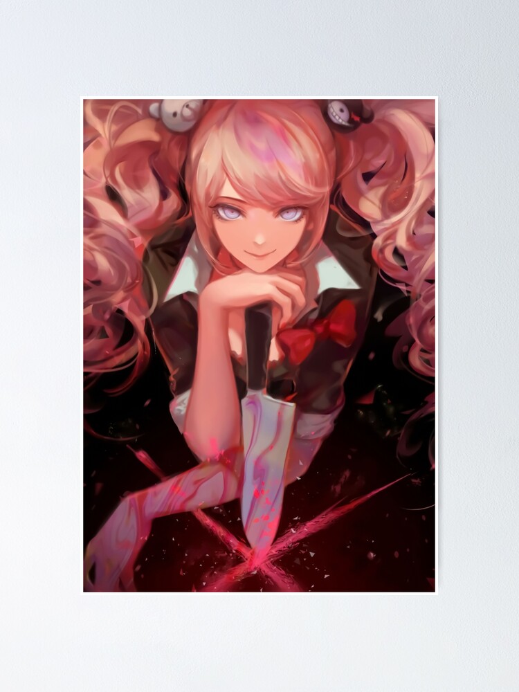 "Junko Enoshima Danganronpa Printing For Wibu" Poster for Sale by ...